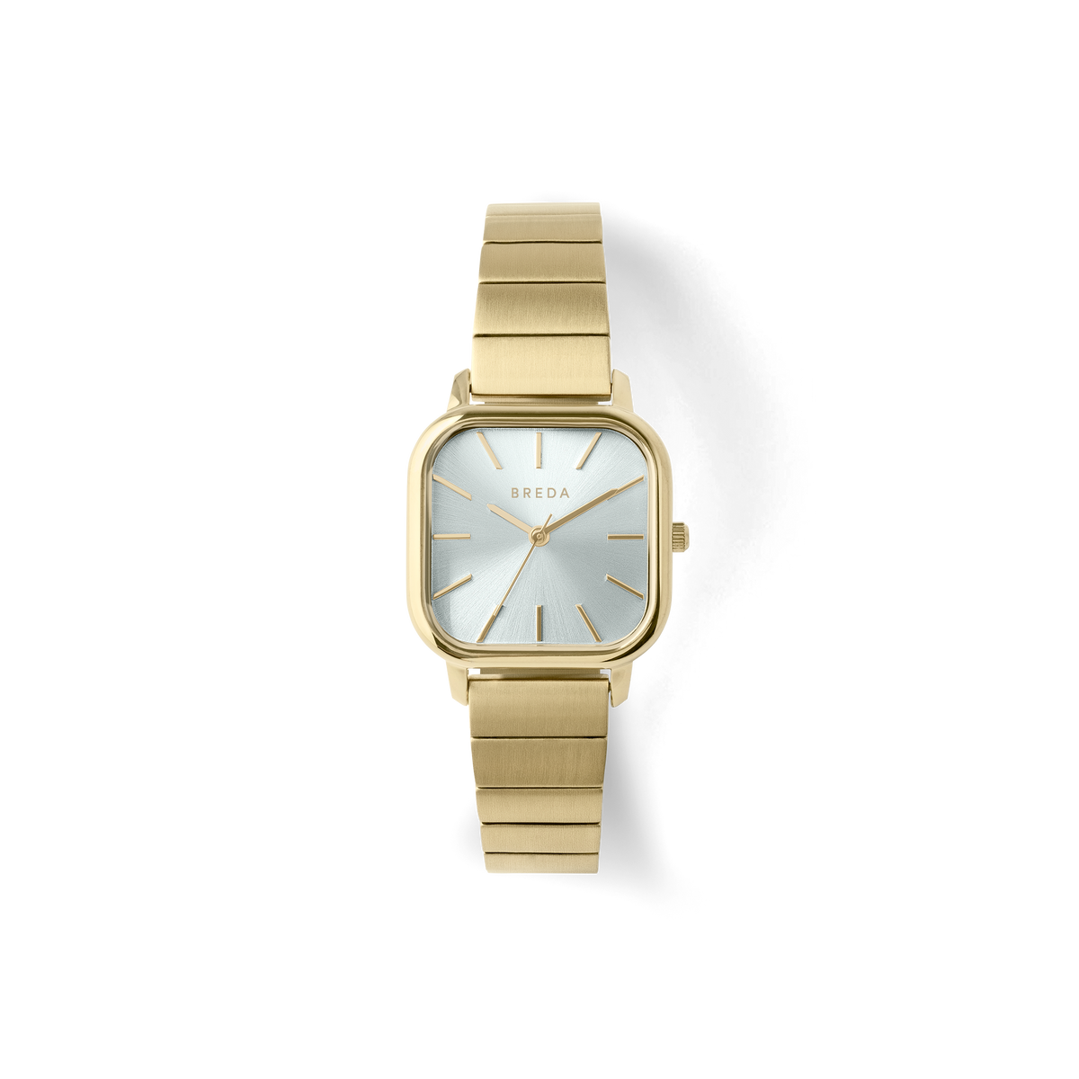 Esther | Square Metal Watch | Gold/Mist | BREDA Watch
